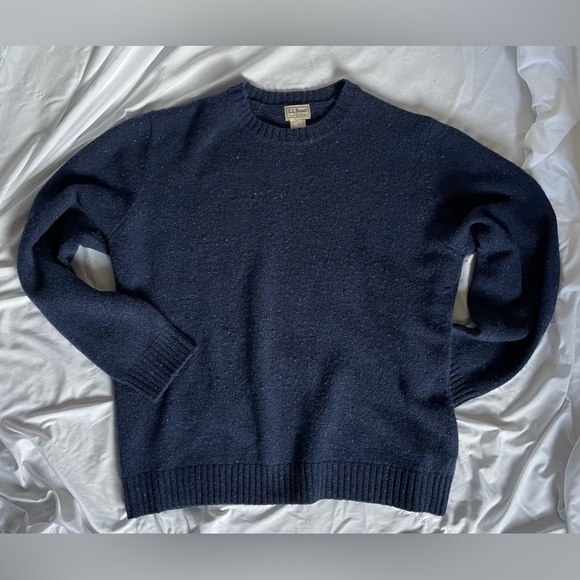 Lands' End | Sweaters | Xl Navy Blue Lands End Sweater | Poshmark